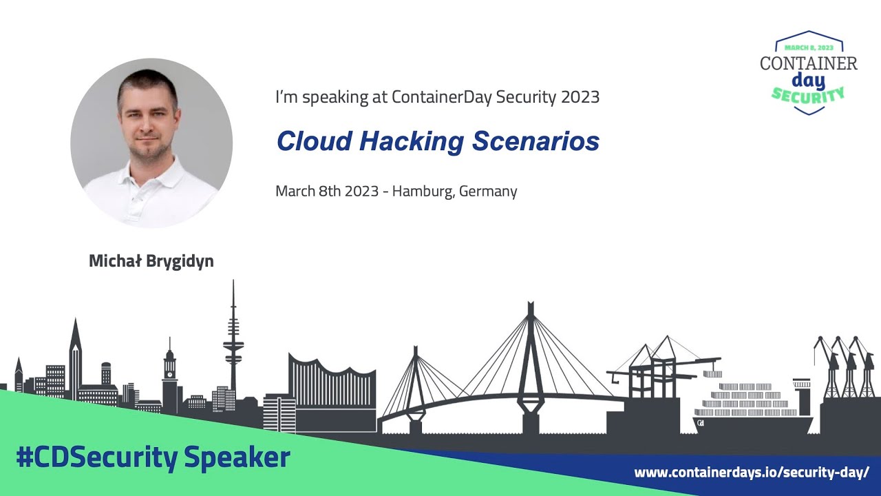 Cloud Hacking Scenarios - Michał Brygidyn, Xebia - YouTube