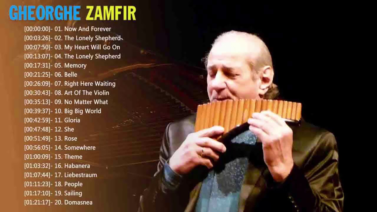 Gheorghe Zamfir Greatest Hits - Best Of Gheorghe Zamfir - YouTube
