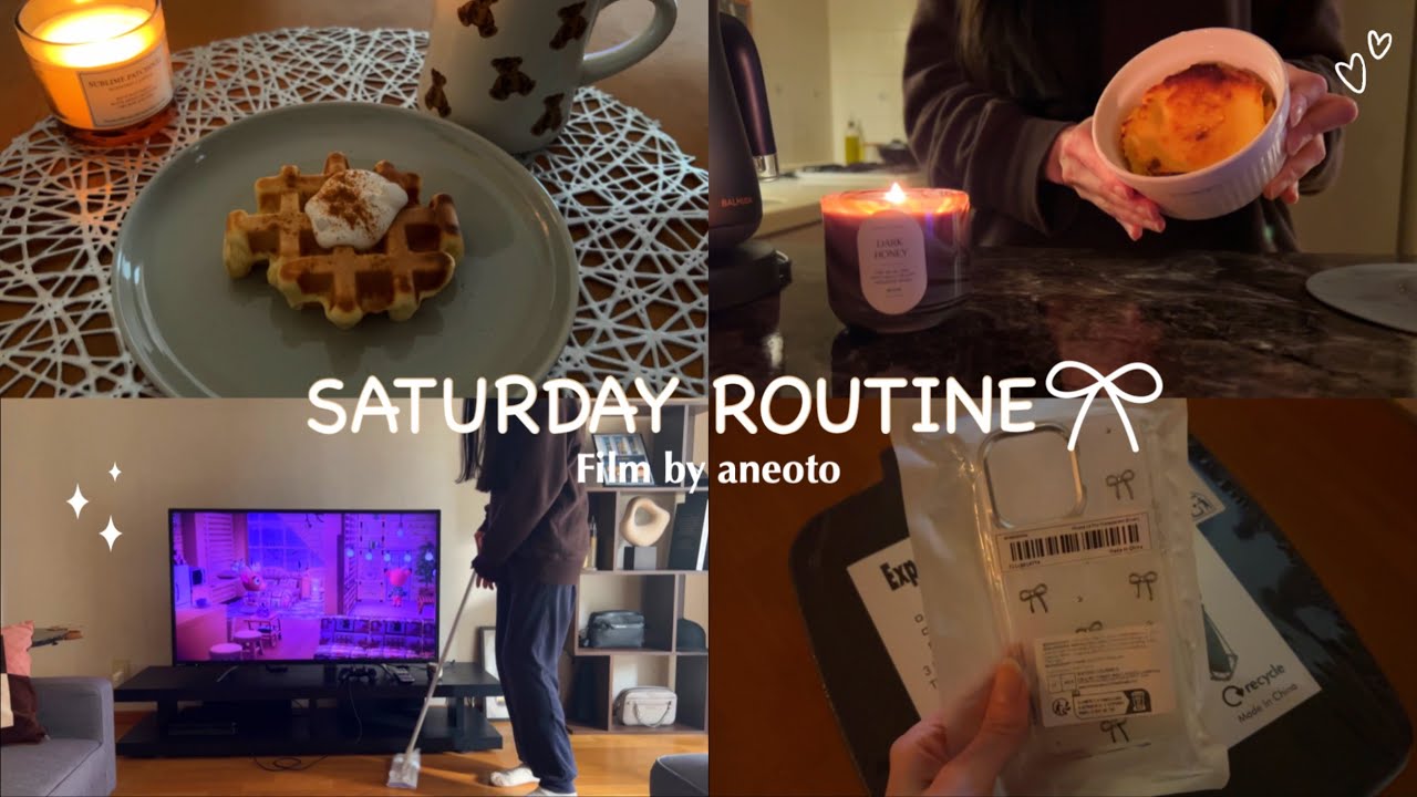 Saturday routine🧸‧₊˚｜Morning routine,Temu's items,kitchen reset ...