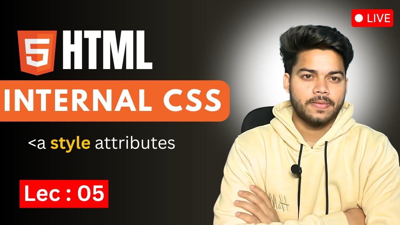 How to Use Internal CSS Like a Pro! (Step-by-Step Guide) 🎨| study with engineers - YouTube