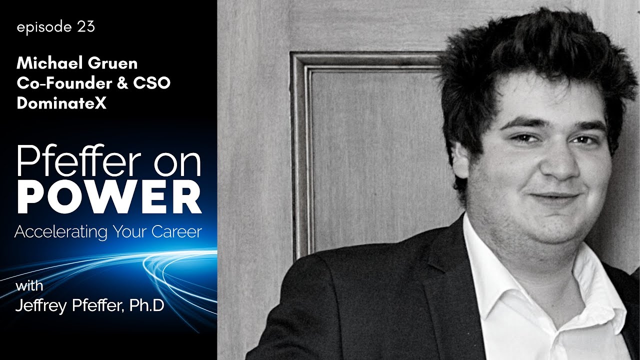 Ep 23 – Michael Gruen, Co-Founder & CSO, DominateX - YouTube
