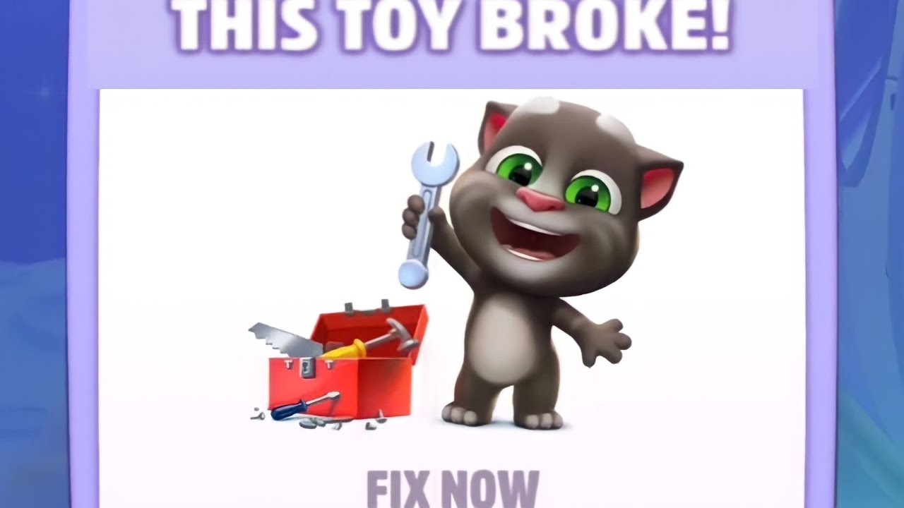 MY TALKING TOM 2 - All Things are Broken 💔 Talking tom shorts 🤣 - YouTube