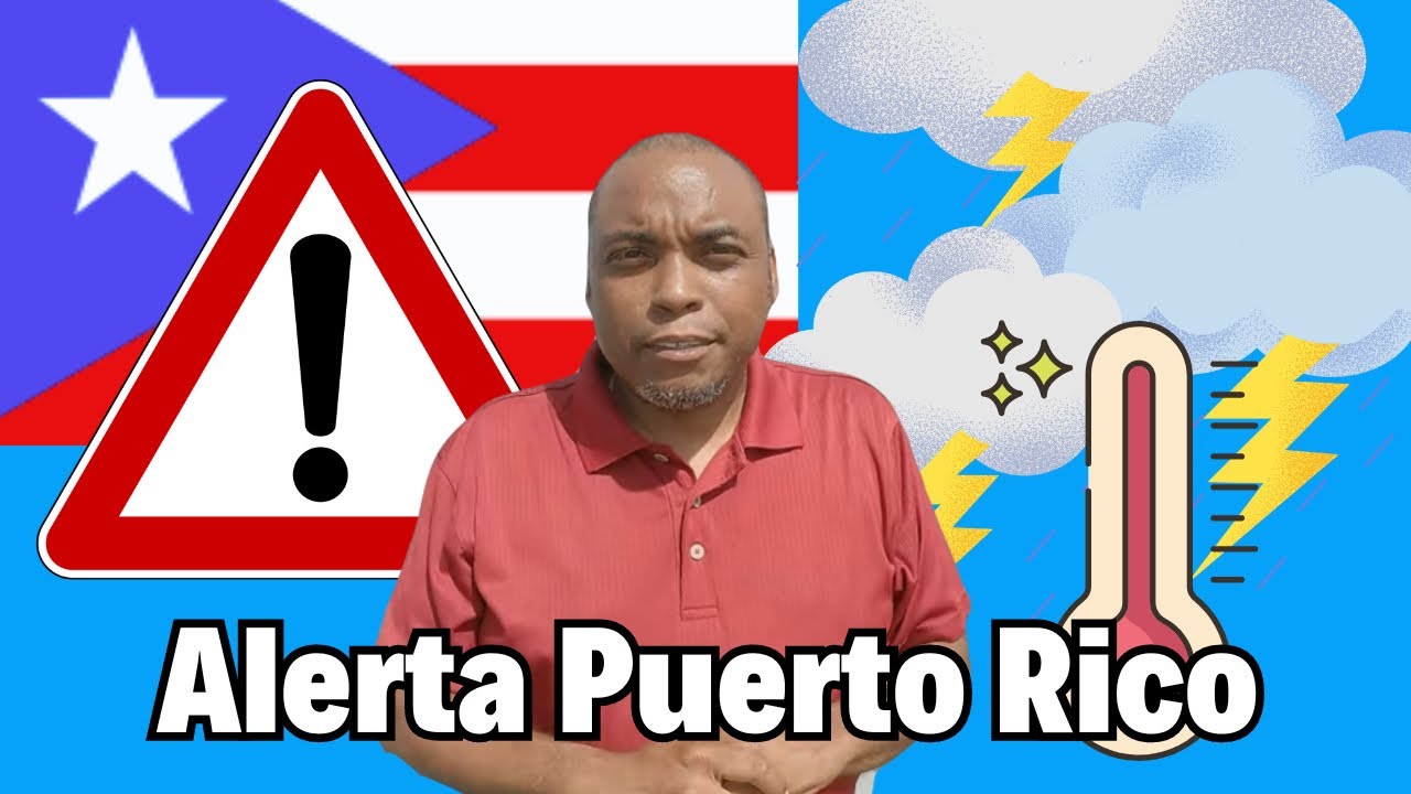 Puerto Rico en alerta de Agua - YouTube