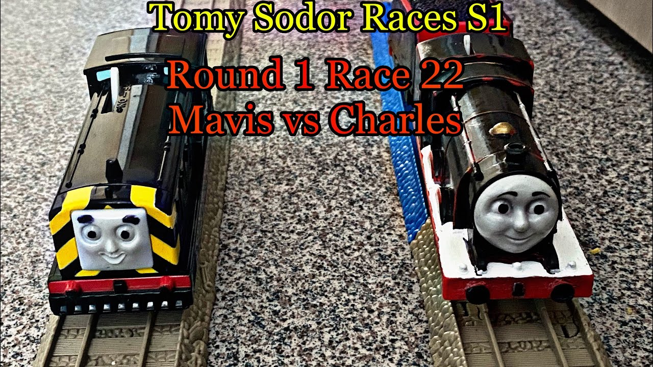 Tomy Sodor Races S1 Round 1 Race 22 Mavis vs Charles - YouTube