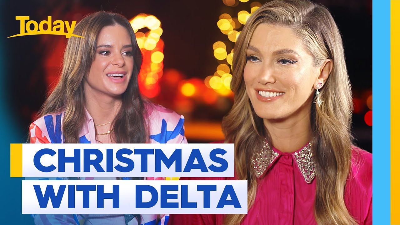 Celebrate Christmas with Delta Goodrem! | Today Show Australia - YouTube