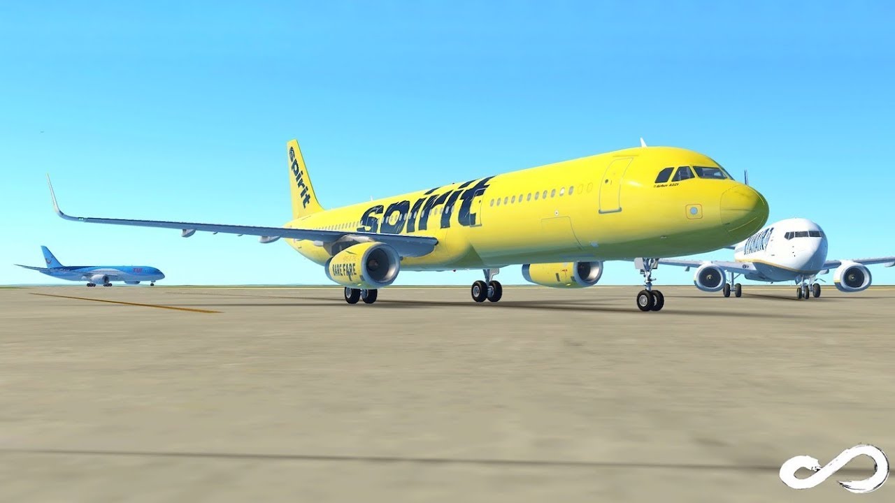 NEW LIVERY Spirit A321 - 200 | John F. Kennedy to Fort Lauderdale ...