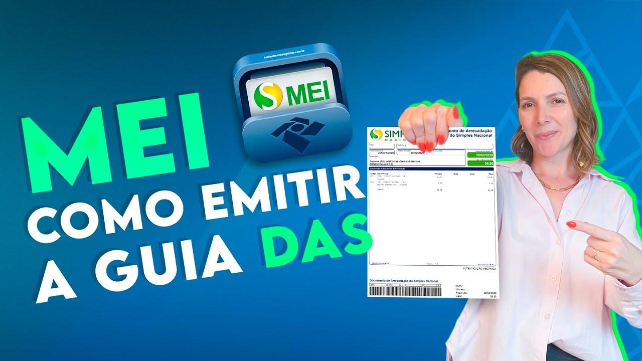 APRENDA COMO EMITIR A GUIA DAS (BOLETO DO MEI) - YouTube