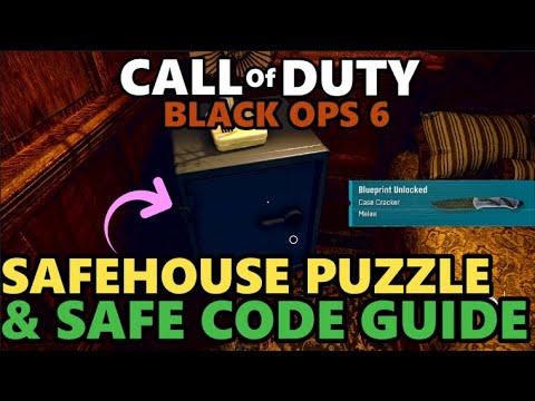 COD:Black Ops 6 - Safehouse Puzzles & Safe Code Guide - (How to open ...