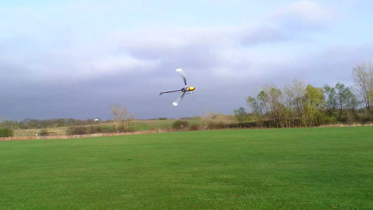 Compass RC Helicopter (Pilot Phil) - Day 2, 2 Min. Flight - YouTube
