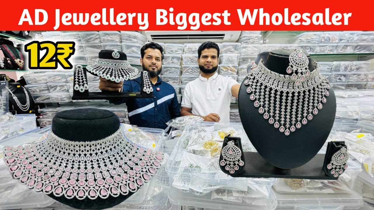 AD Jewellery Wholesale Market in Mumbai | American Diamond Jewellery ...