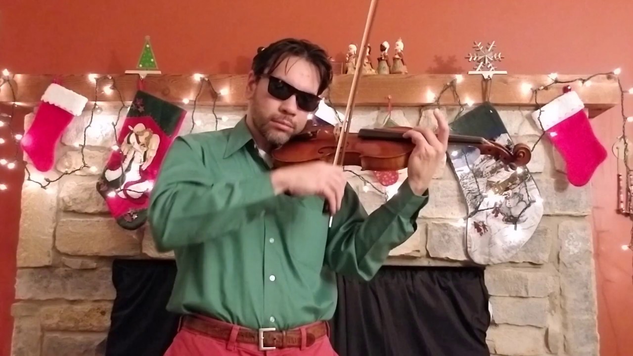 What Child is This, Violin Solo Triple Stops - YouTube
