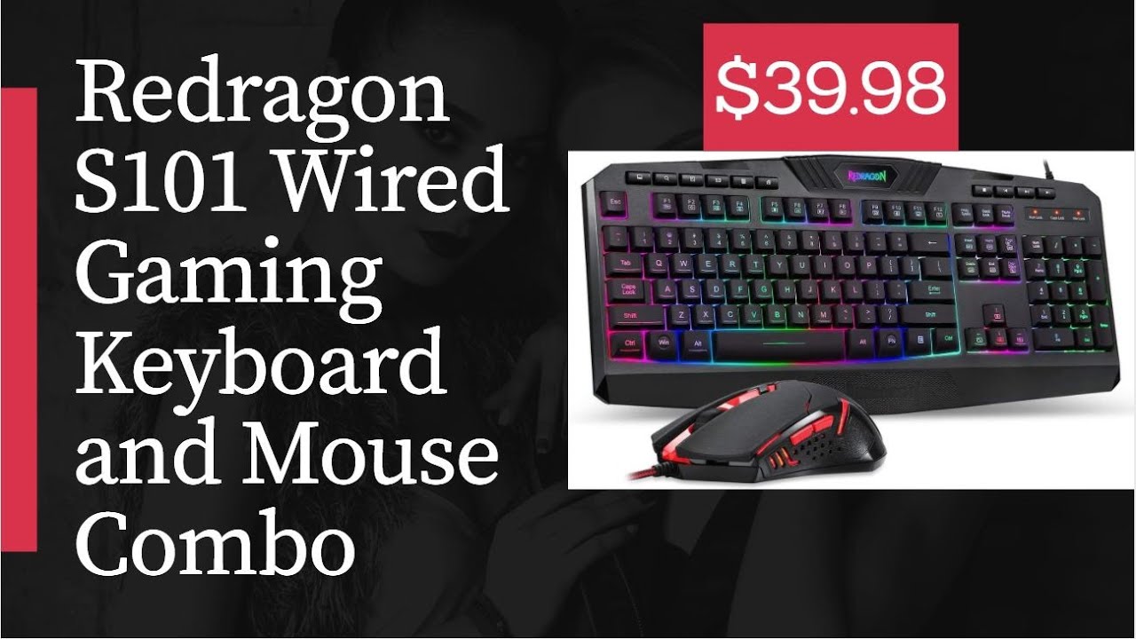 Redragon S101 Wired Gaming Keyboard and Mouse Combo RGB | Eshopsy ...