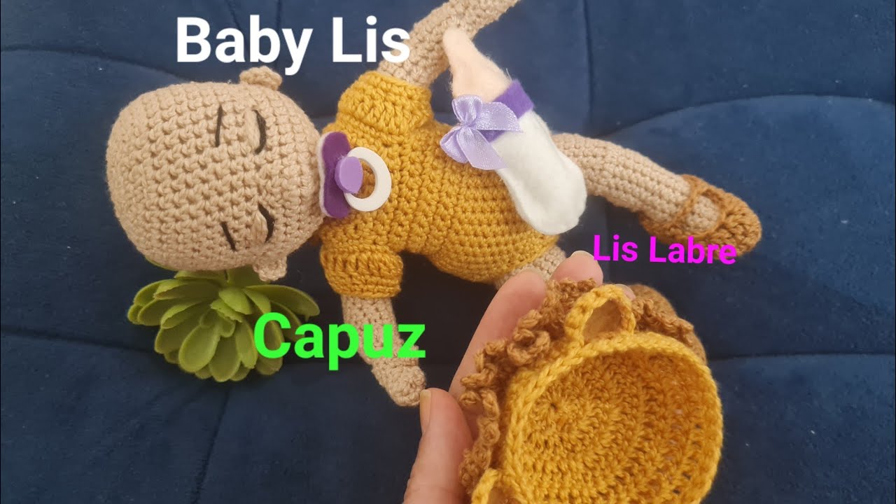 Baby Lis- capuz base- bebê amigurumi- Lis Labre- passo a passo gratuito ...