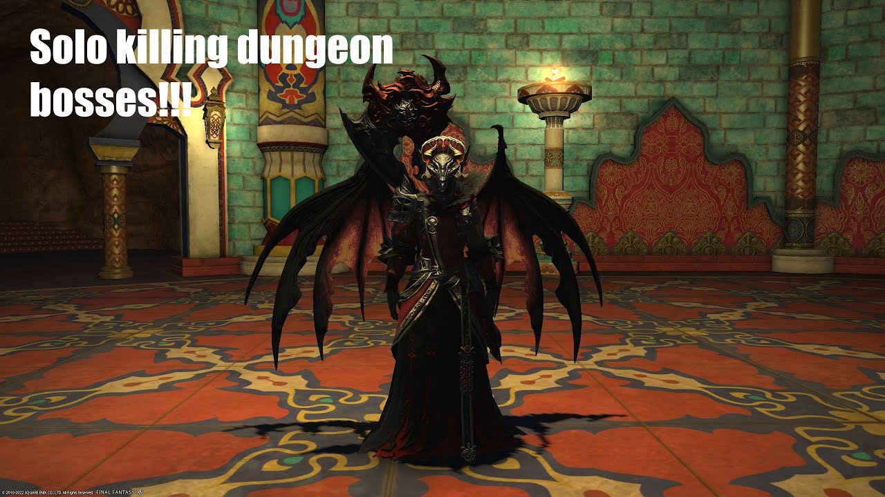 Soloing Dungeon Bosses on Warrior in FFXIV! This is why Warrior is KING ...