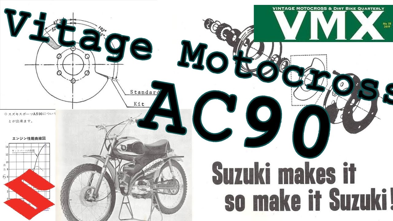 Suzuki AC90でモトクロス② - YouTube