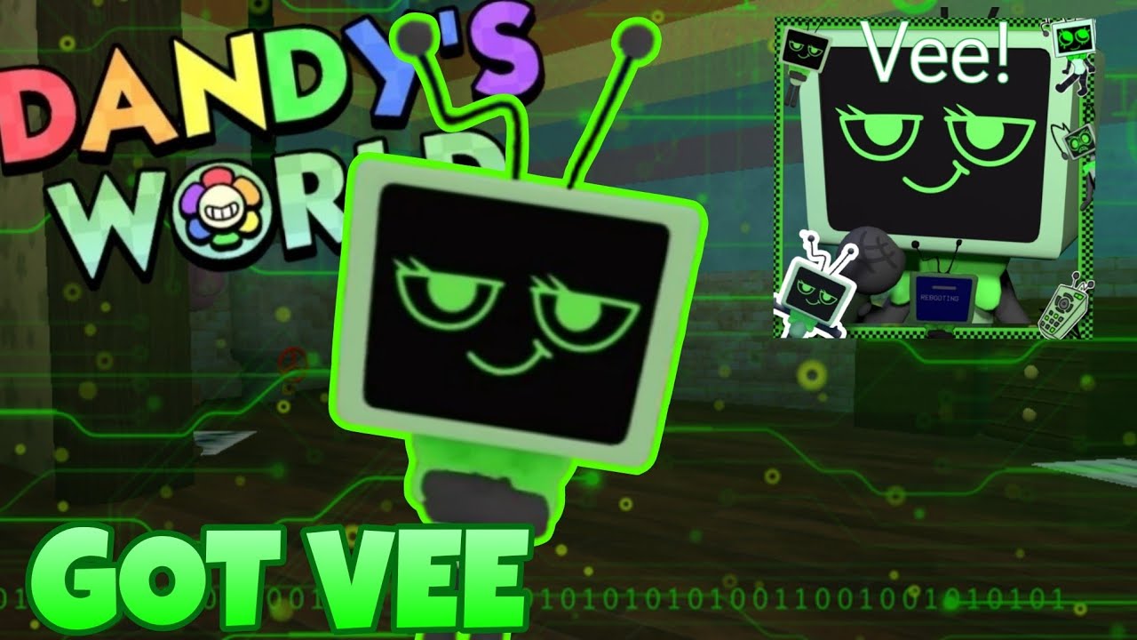 I FINALLY GOT VEE!!! BEST EXTRACTOR!!! FULL SHOWCASE!!! Dandy's World ...