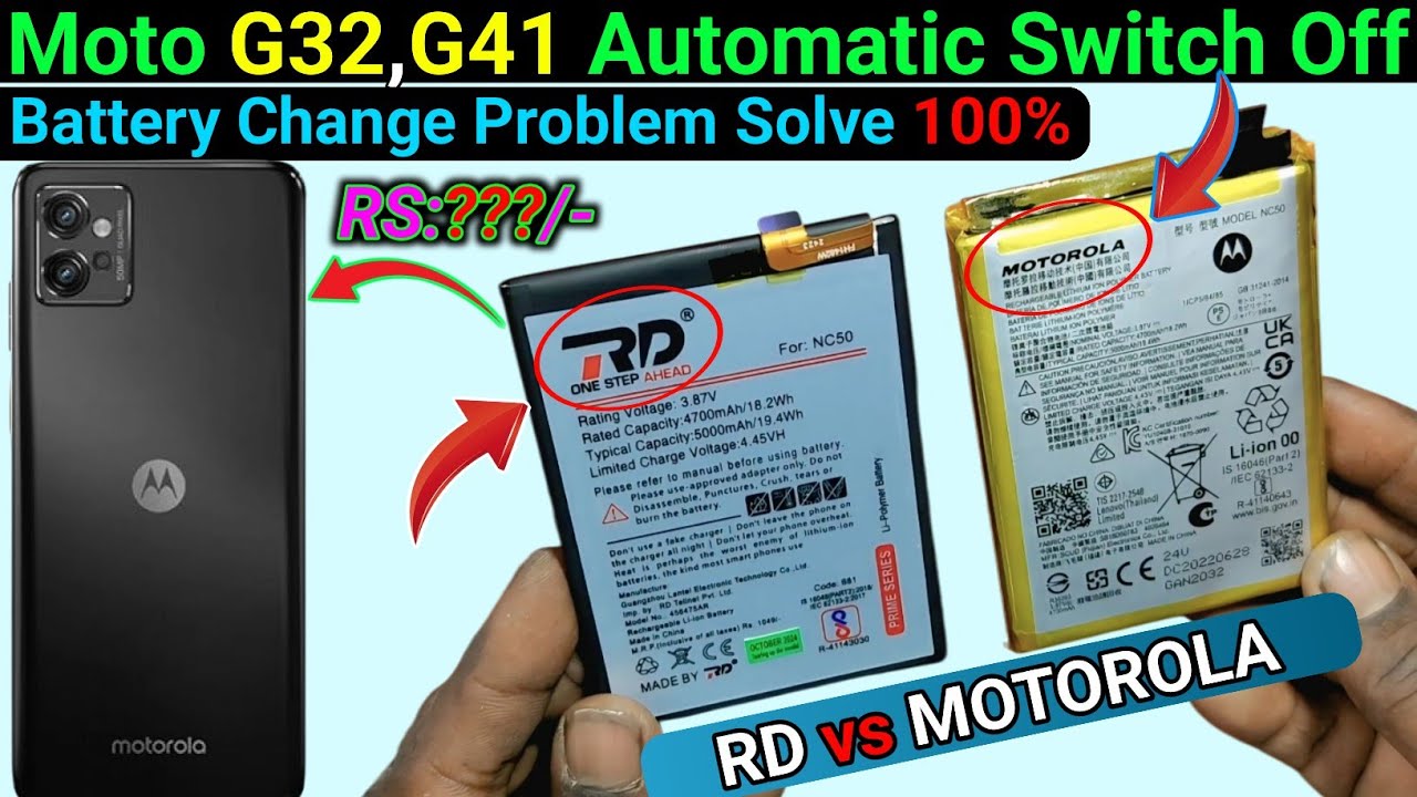 Motorola moto G32,G41 automatic switch off problem solution | Motorola ...
