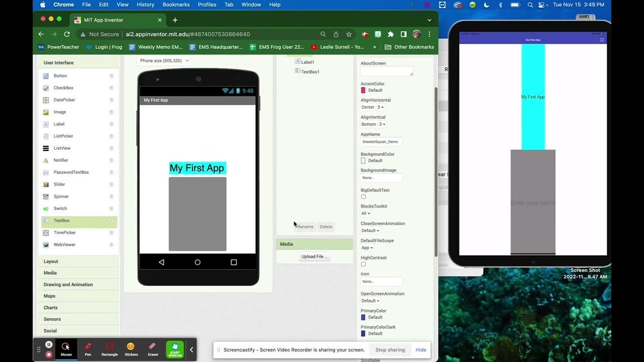 How to Use App Inventor Basics - YouTube