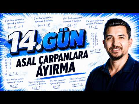 2027 İlyas Güneş I TYT Matematik Kampı 14. Gün 1. Ders | Asal Çarpanlara Ayırma Konu Anlatımı