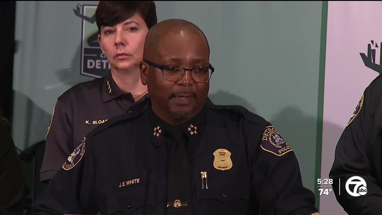 Chief White updates investigations following violent weekend in Detroit ...