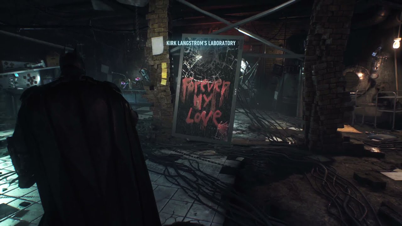 Arkham Knight (not) Halloween Easter egg: The Lab - YouTube