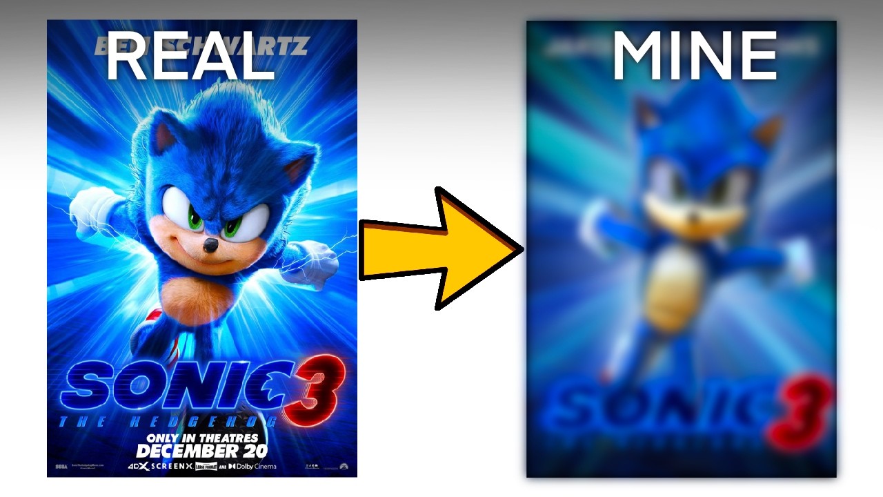 Recreating Sonic 3 Posters with ACTION FIGURES - YouTube