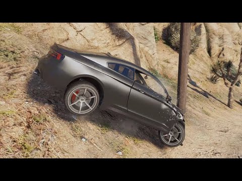 GTA 5 Car Crashes Compilation With Realistic Deformation Mod #18 - YouTube
