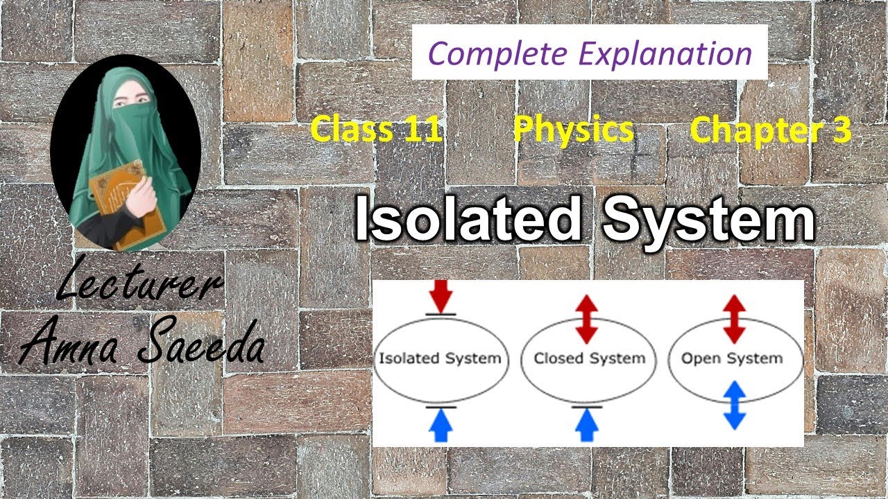 Isolated System | Explanation | Physics | Chapter 3 | Class 11 - YouTube
