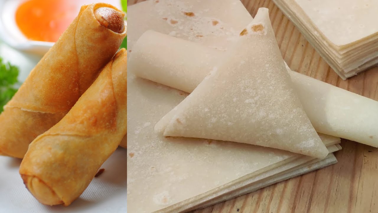 How To Make Samosa & Spring Roll Patti & Sheets | Ramzan Iftar Special ...