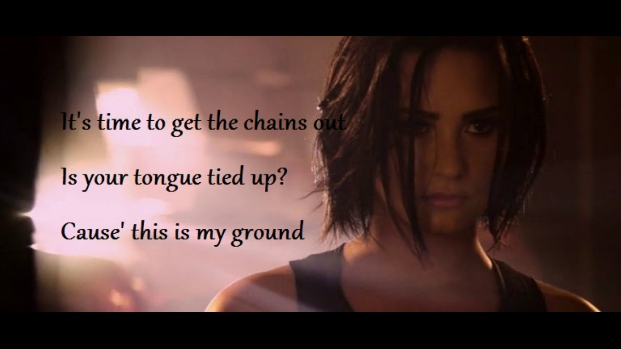 Demi Lovato - Confident (Lyrics) - YouTube
