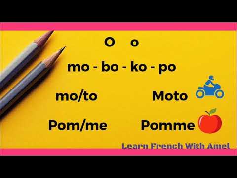 French syllables and sounds - part 1 ( Les Syllabes en Français ) - YouTube