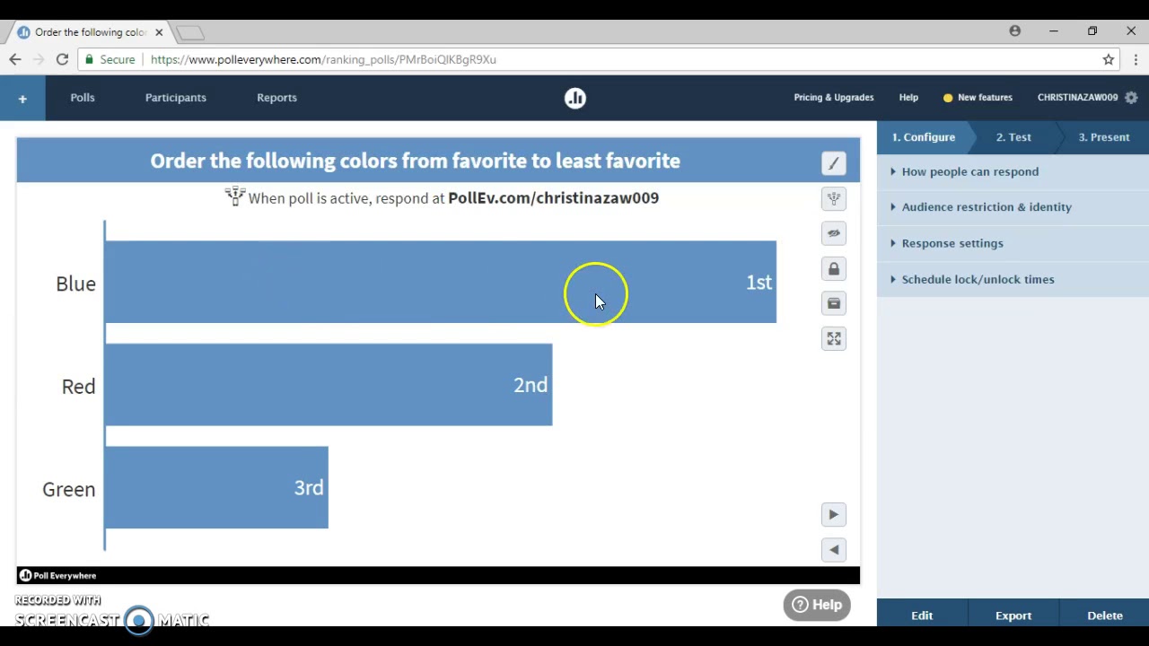 Pollev Activating Poll & Screens - YouTube