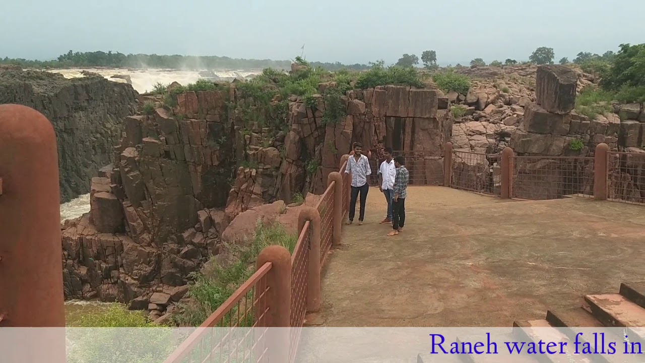 Raneh waterfall in Khajuraho - YouTube