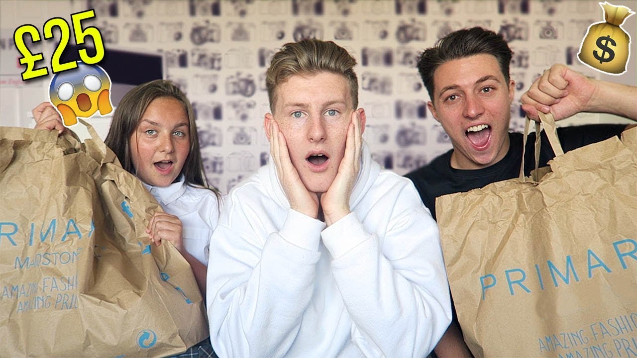 £25 OUTFIT CHALLENGE SISTER VS BESTFRIEND!!😱 - YouTube