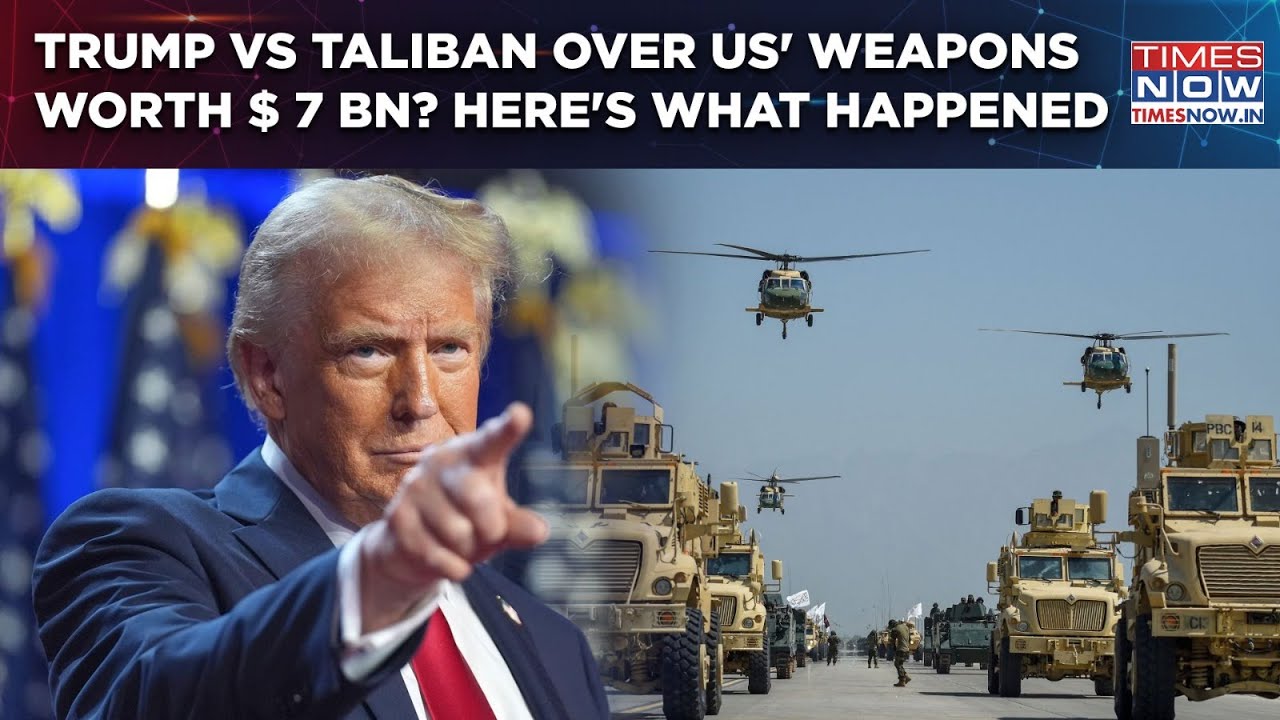 Trump VS Taliban: Watch What happened When US President Wanted American ...