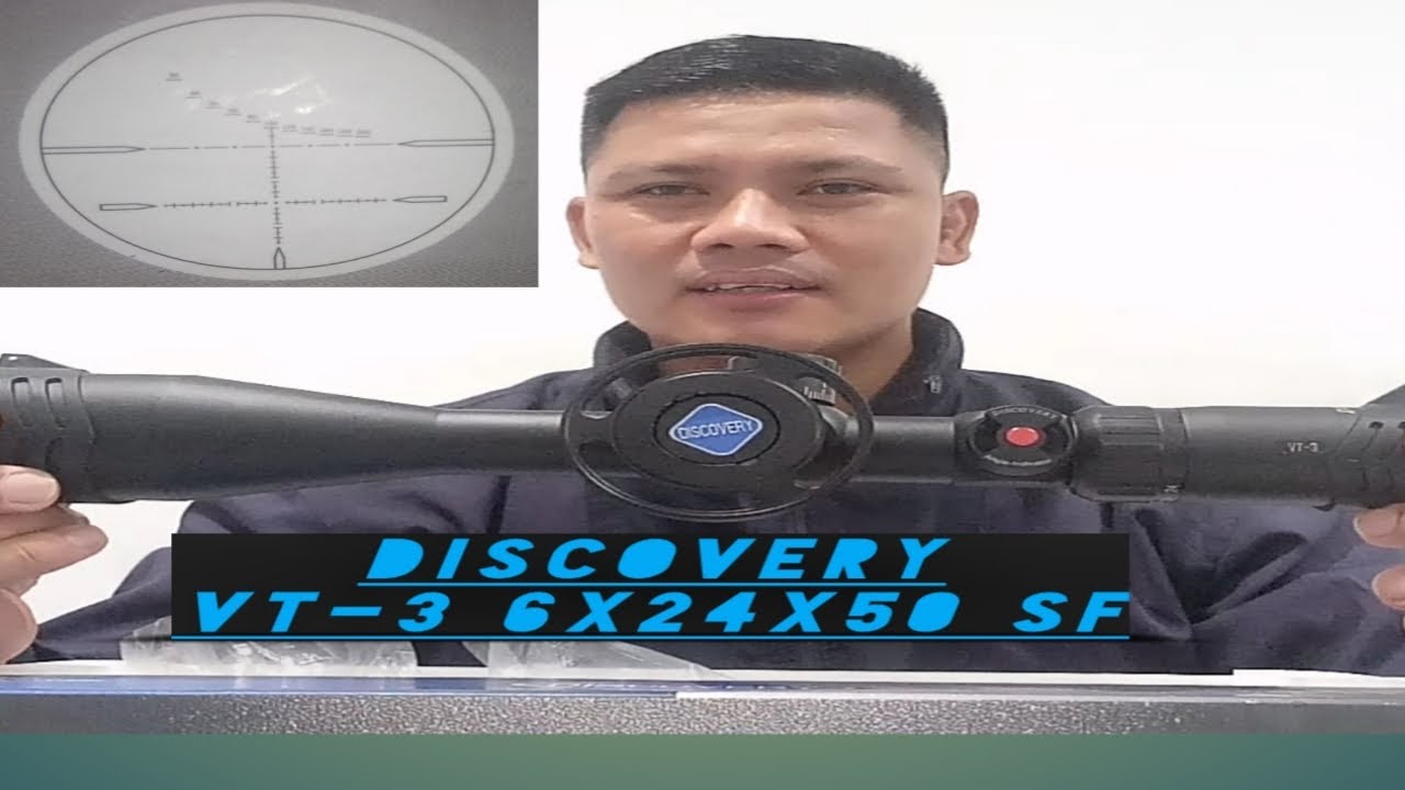 DISCOVERY SCOPE VT-3 6 X 24 X 50 SF REVIEW/vlog#8 - YouTube