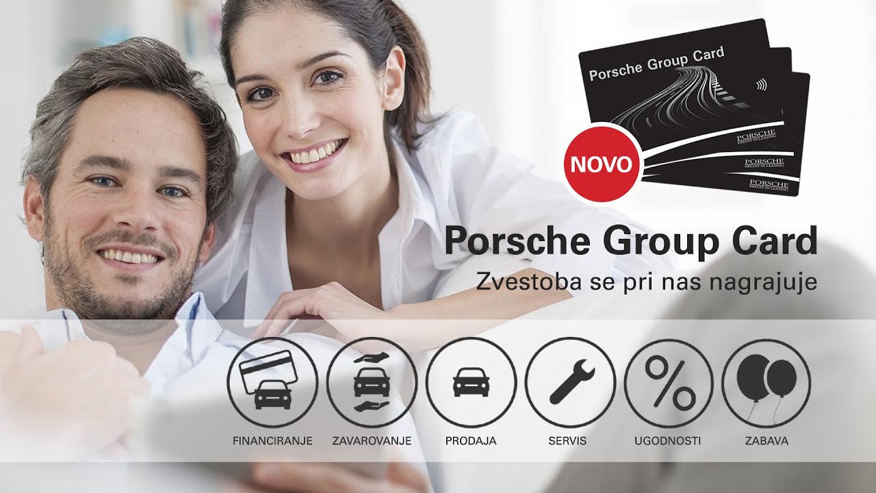 Porsche Goup card - Novost pri Porsche Inter Auto - YouTube