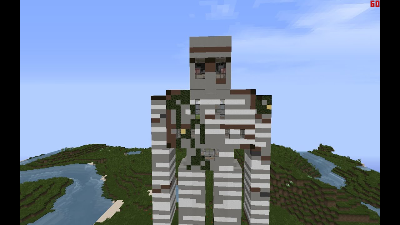 Minecraft: Casa in un Golem! A House In A Giant Iron Golem! - YouTube