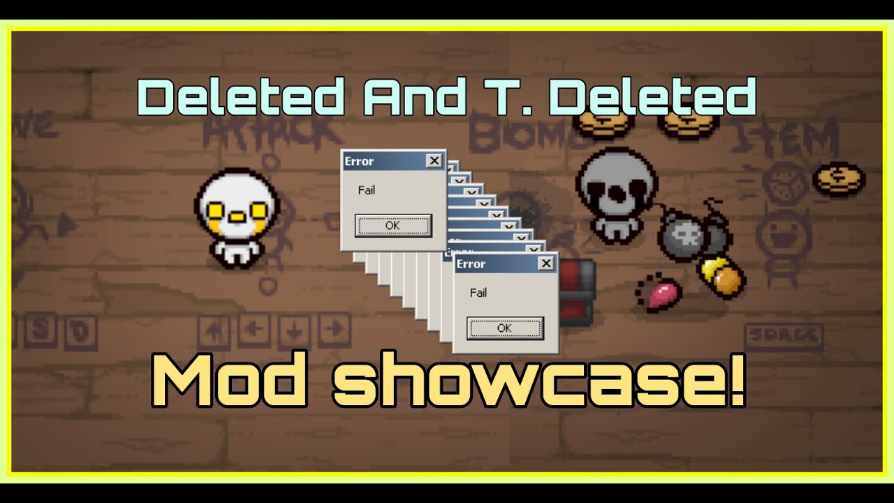 2 Characters, 7 differents and corrupted gameplays! - The Deleted Mod ...