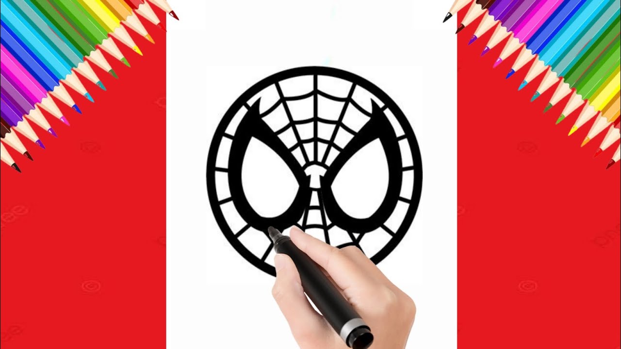 How to Draw Step-by-step Spiderman TUTORIAL Marvel || How to Draw ...
