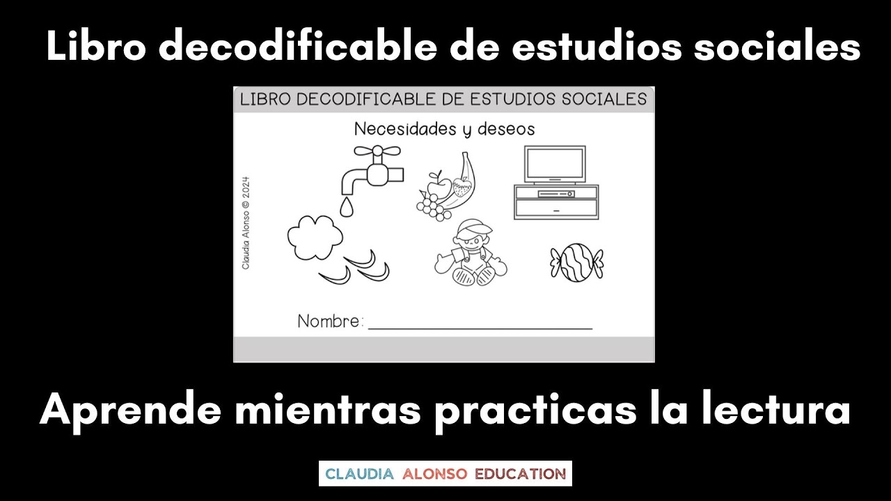 Necesidades y deseos: Lectura de libro decodificable en español (Needs ...