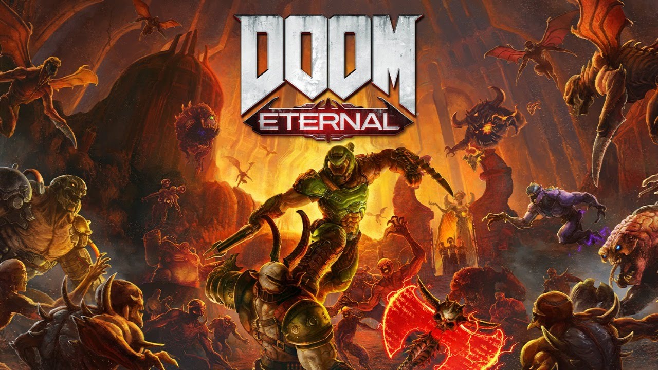 DOOM Eternal, but with a drawing tablet (Nightmare Run Part 3) - YouTube