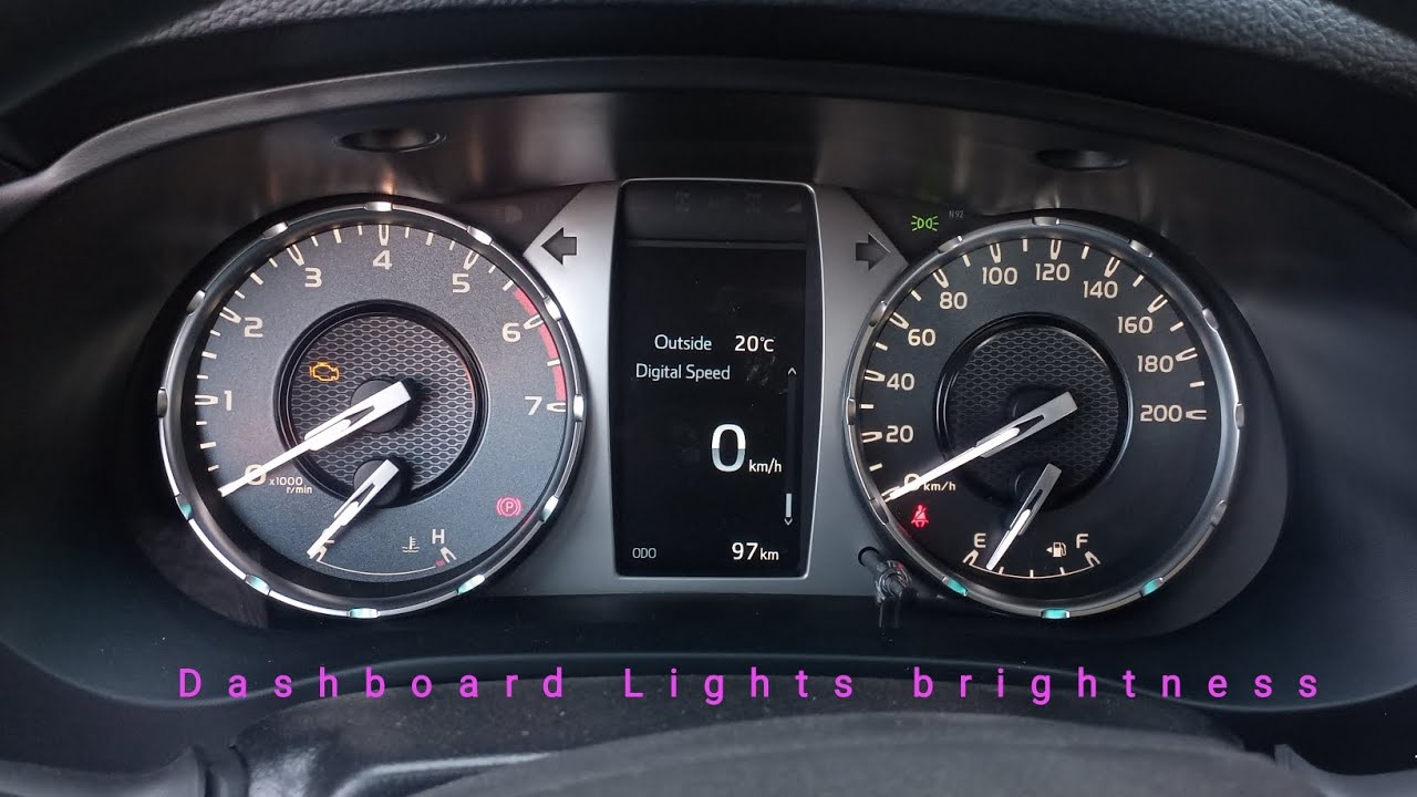 Toyota Hilux Dashboard Lights Brightness YouTube toyota-hilux-dashboard-lights-brightness-youtube