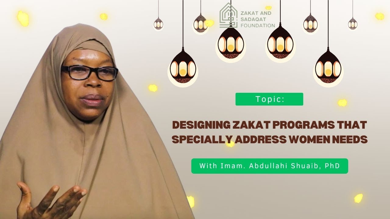 Designing Zakat Programs That Specially Address Women Needs (PATH ...