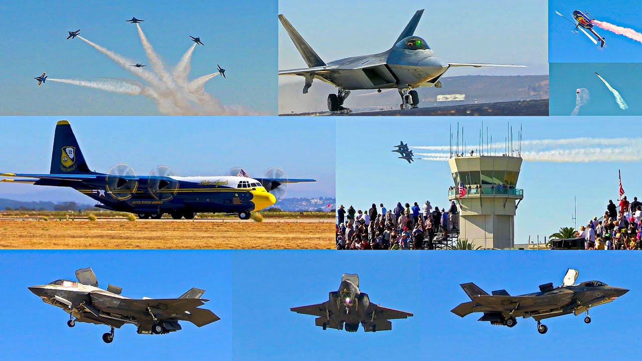 America's Most EPIC Airshow Ever! F-35, F-22, Blue Angels & More - YouTube