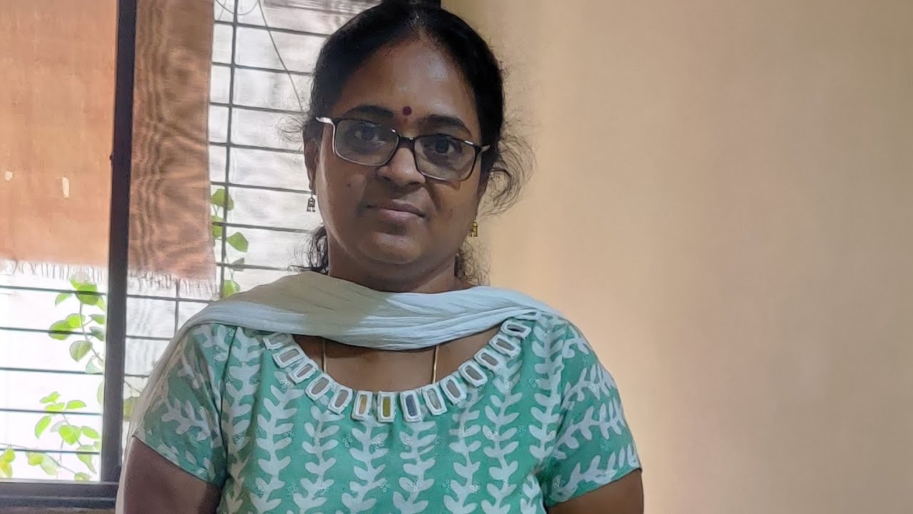 Traditional mirror work on chudithar top | Easy method - YouTube