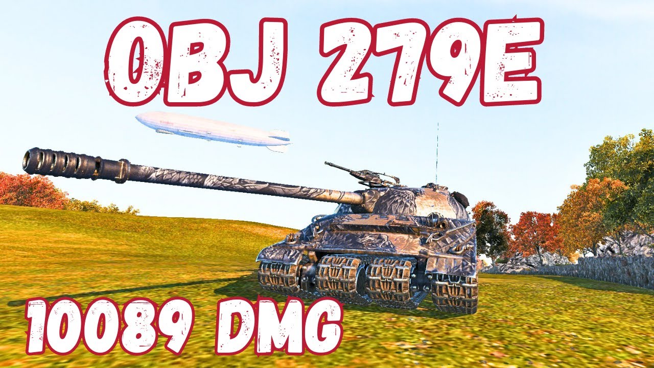 Obj. 279(e) - 10089 Damage - Redshire | World of Tanks - YouTube