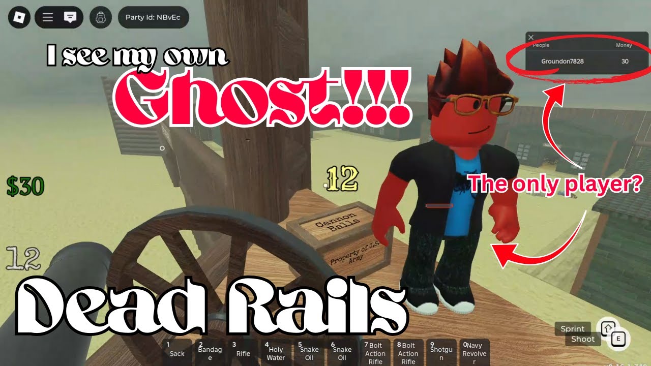 I Saw My Own Ghost in Dead Rails! | Fort Constitution Raid Glitch? - YouTube