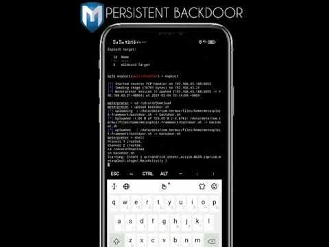 Android Persistent Backdoor - MetaSploit #metasploit #msfvenom #meterpreter #ethicalhacking ...