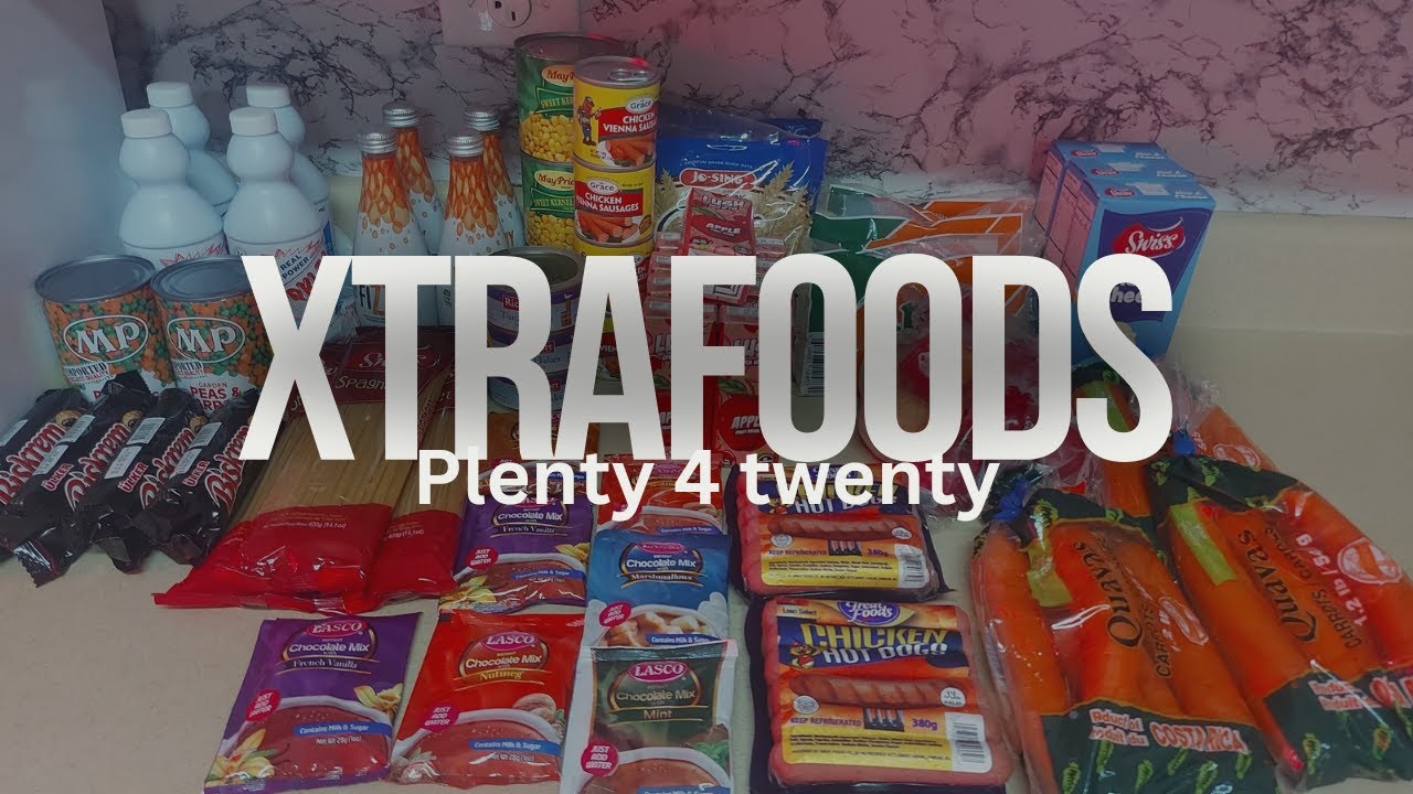 XTRA FOODS - Plenty 4 Twenty + Haul #groceryhaul#food#grocery - YouTube